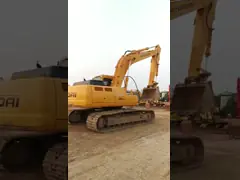 Cummins Engine Kawasaki Pump R220-5 Used Hyundai Excavator 22TONS