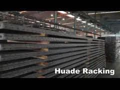Galvanized Racking Uprights Anti Rust Corrosion Resistant