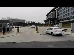 Drop Road Car Parking Barrier Arm Gate Anti Collision For Parking Lot Management