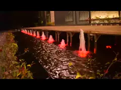 led Fountains light