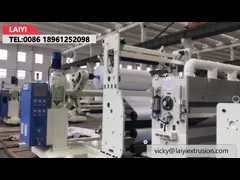 Customized Paper Sheet Lamination Machine Coated Resins Like LDPE/LLDPE/PP/EVA