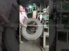 rubber tire sidewall cutter tire strip cutting machine