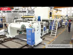 300kg/H  EVA Dry Film Laminating Machine Auto Splicing Shaftless unwinder