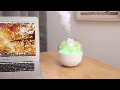 220ml USB Eternal Flower Ultrasonic Air Humidifier With Led Lamp