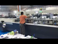 China 15 Clamps 5000 Cycles/H Book Glue Binding Machine 55kw for sale