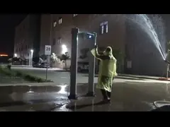 Real outdoor use waterproof walk through metal detector