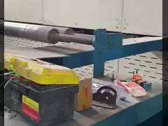 artificial grass rolling and windering machine
