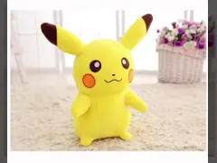 Cute cartoon Pikachu doll plush toy kabi animal pillow doll
