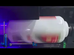 Cylindrical and conical materials printer