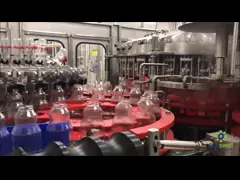 glass bottle juice  filling machine