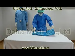 Urology Disposable Surgical Packs SM Coated Polyethylene PP+PE