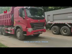 6X4 Used Sinotruk Howo Trucks 30T Tipper Second Hand Dump Truck