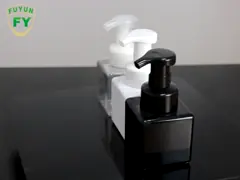 250ml PETG Square Foaming Soap Dispenser For Skin Care