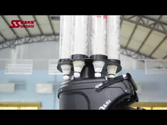 China Steel Material Badminton Machine Training Feeding Remote Controller H7 Model for sale