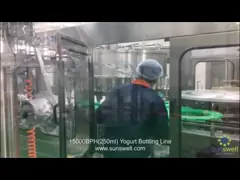 15000BPH 250ml Yogurt Bottling Line