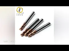 China 4 Flute Micro Grain Carbide CNC Router Bits HRC 55 for sale