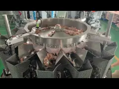 14 head sticky food chicken meat multi-head weigher