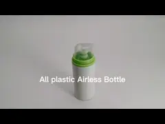 BPA Free All Plastic Empty Foundation Bottle With Pump 1 Oz Cosmetic Airless Pump Bottle