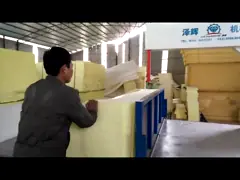 China Vertical Polyurethane Memory Foam Crushing Machine For Pillow , Semi Automatic for sale