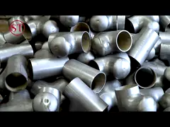 China Black Painting ASME B16.5 A234 WPB Pipe Fitting Tee for sale
