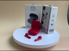 TWS auriculares Bluetooth inalámbricos con conector USB de carga de 300 mAh 95dB