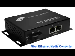 Rugged Gigabit Fiber Media Converter , SC 20KM Single Core Media Converter