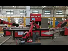 Automatic Bending And Welding Production Line For Shelf Boards Of Metal Cabinet