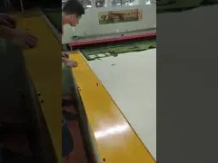 Fabric Auto Cutting Machine Conveyor Belt 3KW - 4KW