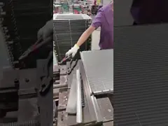 China 5.5kw Radiator Core Builder Machine For Car Vehicle Radiator Core Assembly for sale