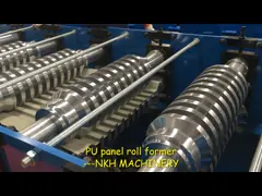 PU panel roll former, bottom roof profile rolling mills