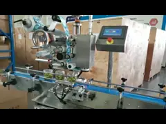 750W Adhesive Labeling Machine , 60P/Min Automatic Bottle Labeling Machine