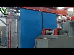 Shuttle rotomolding machine