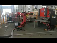 Metal Cabinet Automatic Bending And Welding Production Line Intelligent Equipment