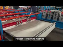 rotolo del pannello del tetto TR4 di 0.8mm che forma lo SpA della macchina con il touch screen