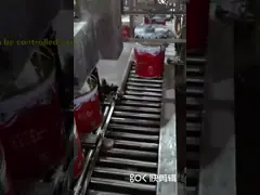 Use Demonstration Of 0.6MPa Two Head Filling Machine For Paint