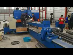 Macchina di saldatura a chiusura CNC per palo luminoso HM610/12000