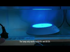 Resin Filled Flat RGB Underwater Pool LED Surface Mounted Plastic 18W 24W 30W 35W 42W AC12V