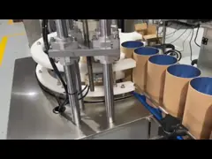 SS Can H50mm Automatic Flanging Machine , 1 Head Tube End Flanging Machine