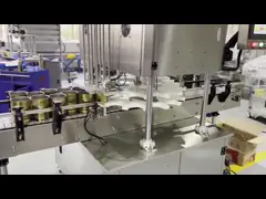 Automatic Can Sealing Machine double heads can sealing machine