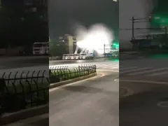 30m red color fog cannon machine for dust suppression and cooling