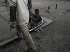 Wrich bending machine for bending top arm