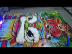 Silent 2880dpi Digital Ground Printing Machine 3d Effects Multifunctional Flatbed Printer