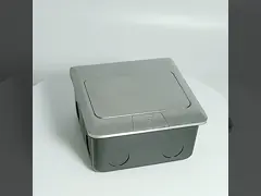 二重位置によっては床のソケット ドイツ標準的な対の床のソケットが現れる