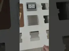 el duplex 15a surge al OEM del mercado de zócalo del piso para residencial