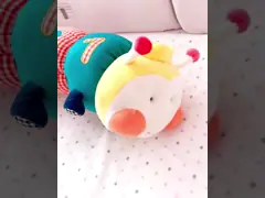 Multifunctional Caterpillar Plush Toy 70cm For Baby Comfort