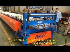 YX50--333-1000 roofing/wall roofing machine, galvanized/stainless steel sheets, 0.5-1.0mm thickness