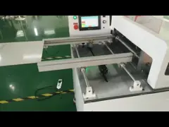 PCB die de Auto v-Scherpe Machine van Multiblades voor Verschillende Materiële Raad depaneling