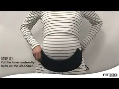 COem νεοπρενίου 4XL μητρότητας έγκυο κοιλιών περίζωμα υποστήριξης ζωνών ISO9001 πίσω