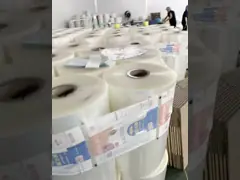 Custom Printed Packaging Roll Sausage 80Mpa PVDC Coated Film 40-60um