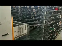 10 Transbordador FIBC Pp Bolsa de tejido máquina de telar circular empresa presentada Instalación